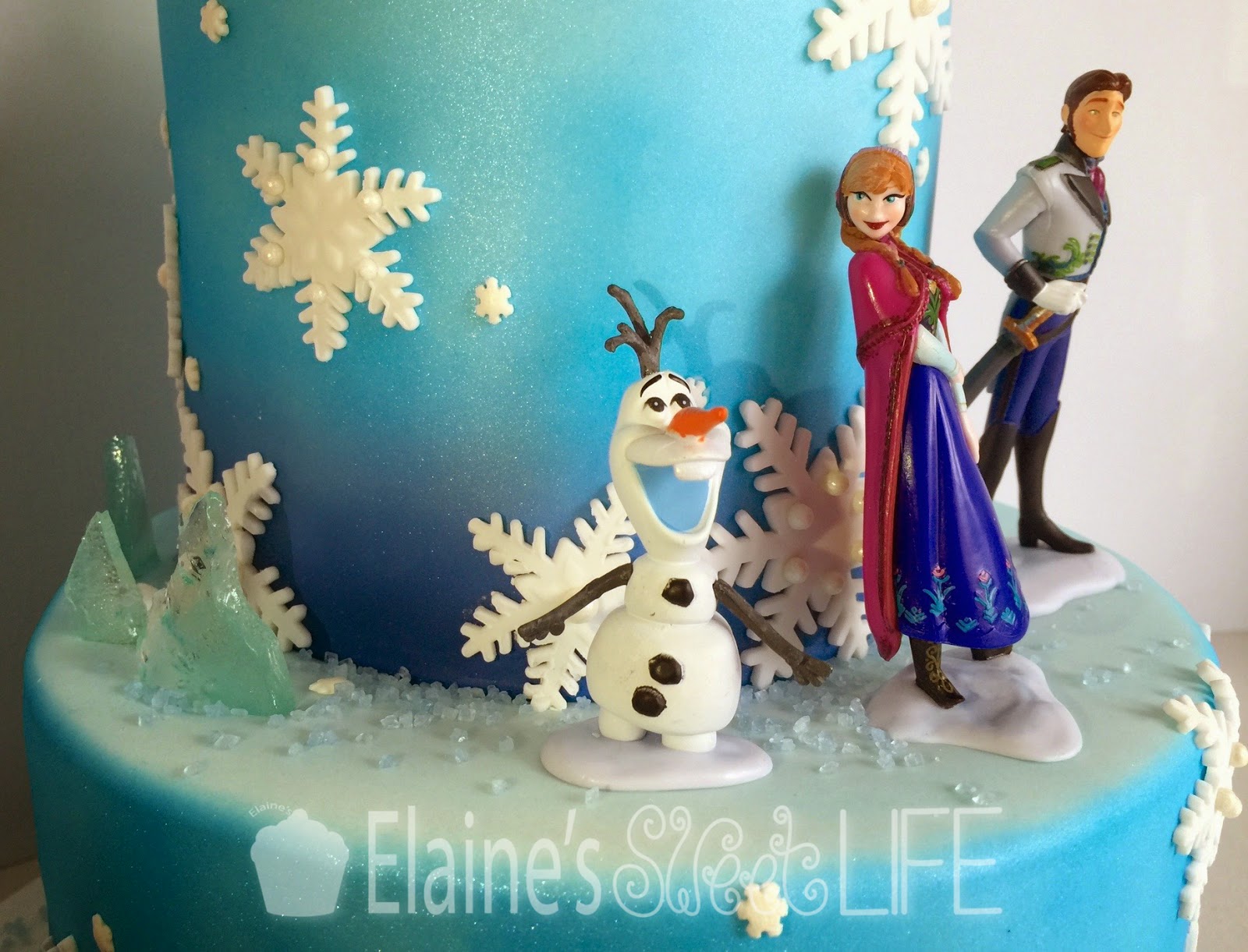 Elaine's Sweet Life: Frozen Cake!
