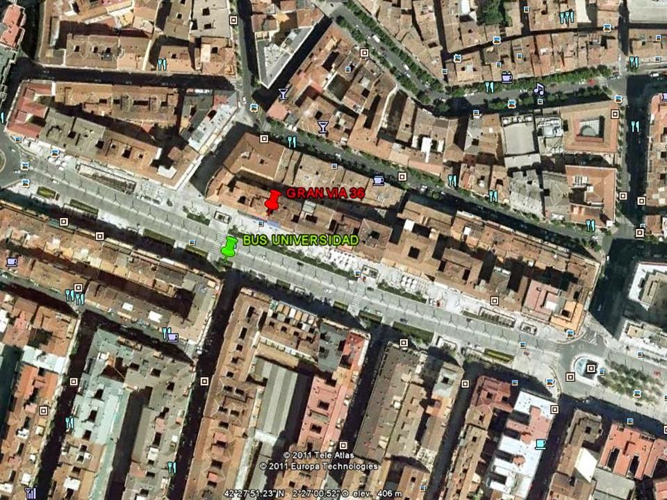 GRAN VIA 36: SITUACIÓN EN EL MAPA / LOCATION ON THE MAP
