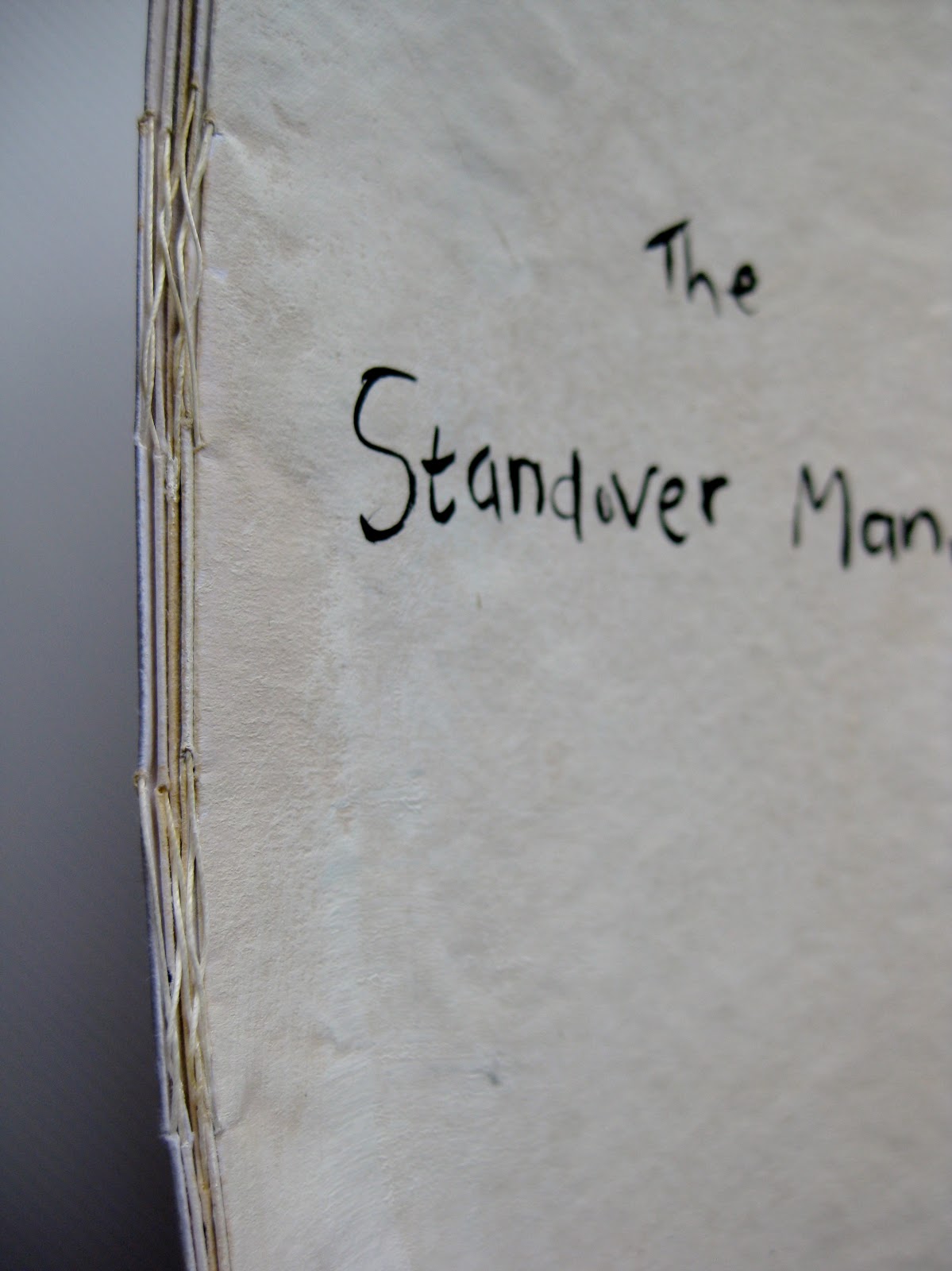 Narrative: Layouts and The Standover Man