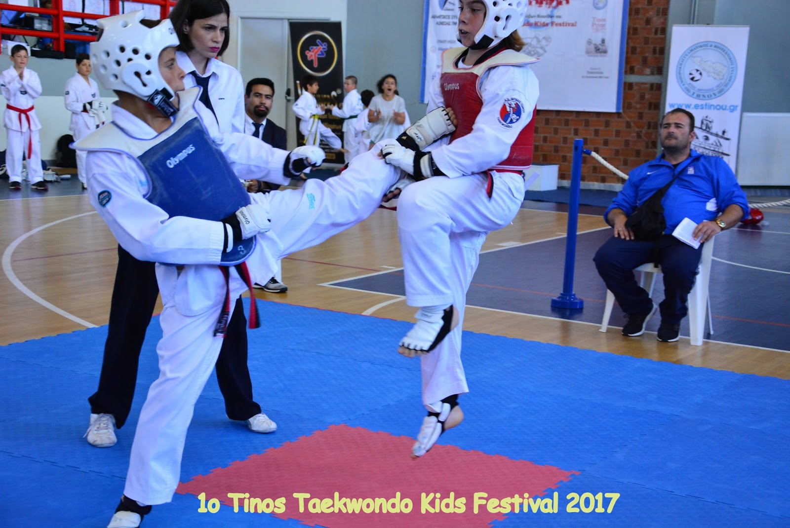 Με μεγάλη επιτυχία πραγματοποιήθηκε το "1ο Τinos Taekwondo Kids ...