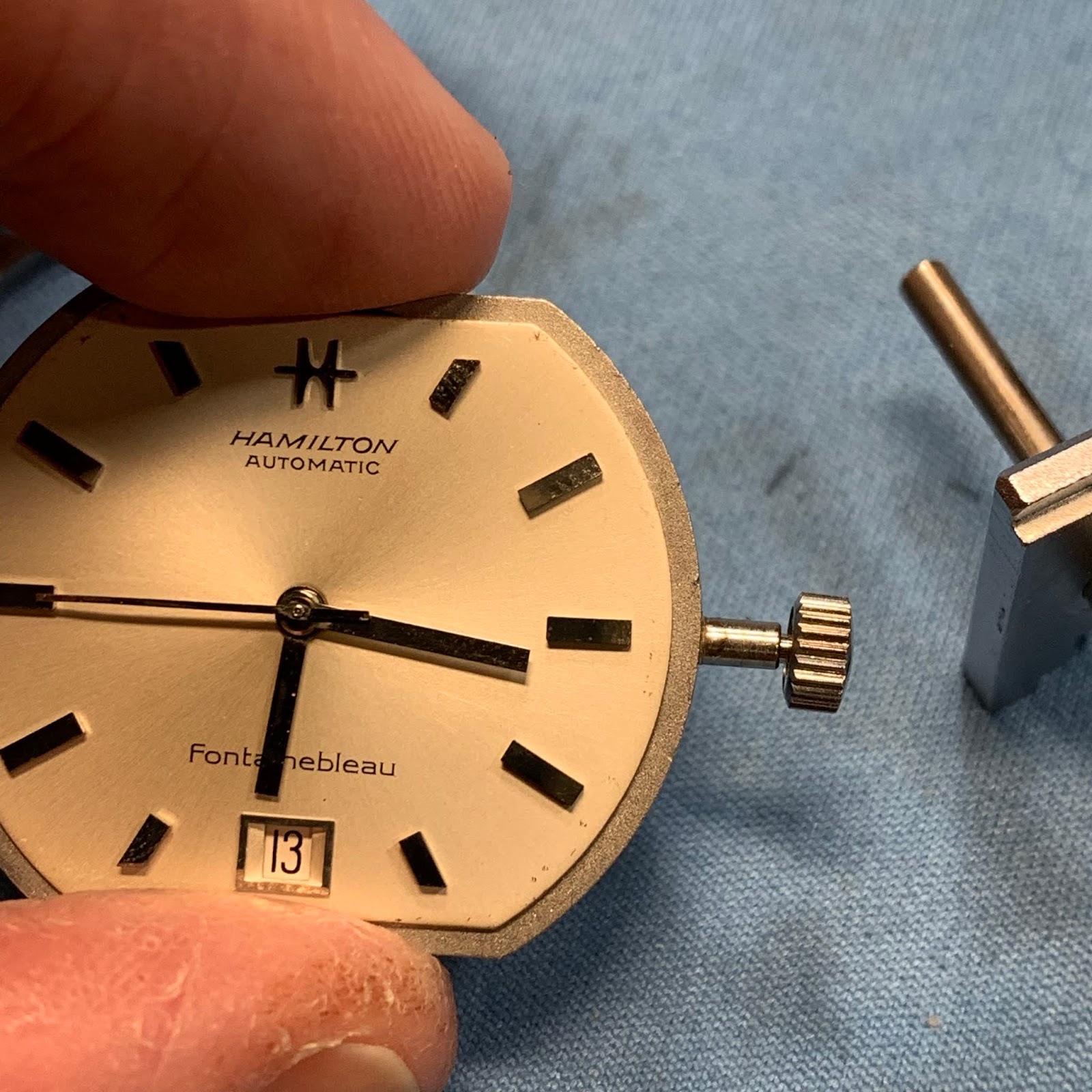 Vintage Hamilton Watch Restoration: 1968 Fontainebleau