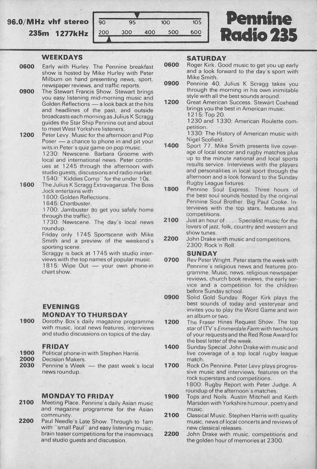 Metro Radio 261MW and 97FM Tribute Site: THE ILR NETWORK