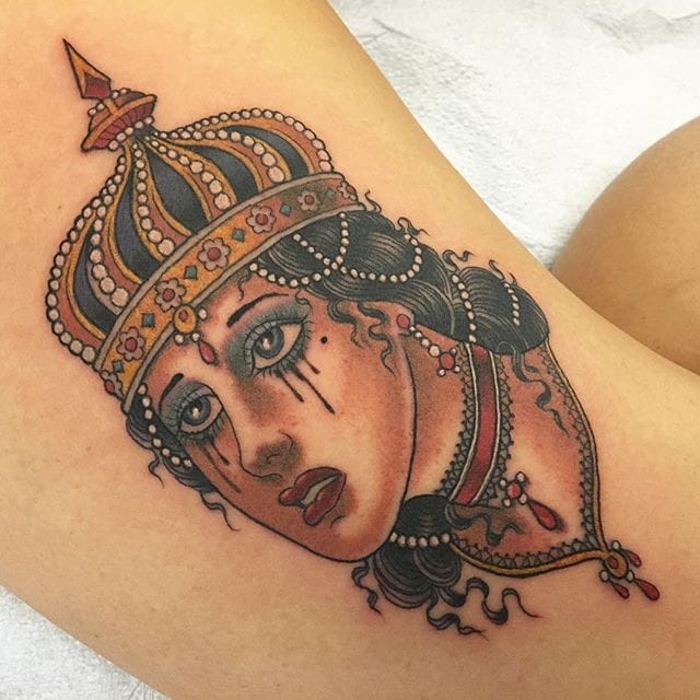 Timeless Girl Tattoos by Chris Conn : Noda Luka