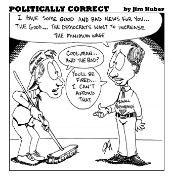 Guide to Microeconomics: Cure for unemployment: increasing minimum wage?