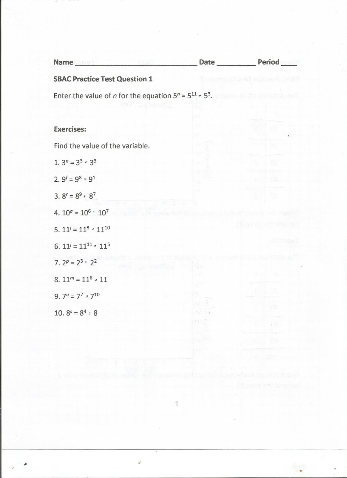 Geometry Common Core Style May 2017