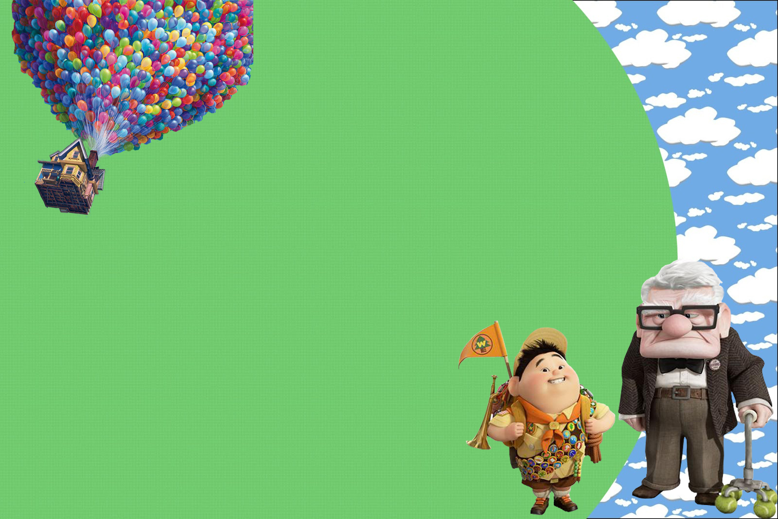 Up Movie Party: Free Printable Invitations. - Oh My Fiesta! in english