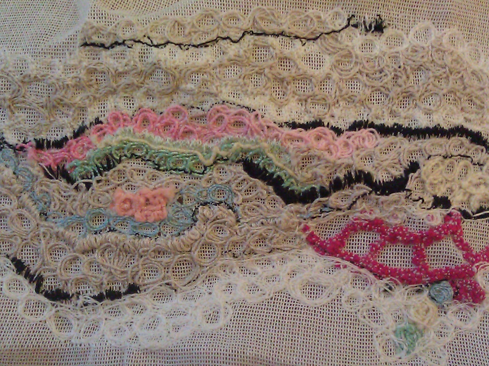 Sweet Murmuration: Layers of thread...