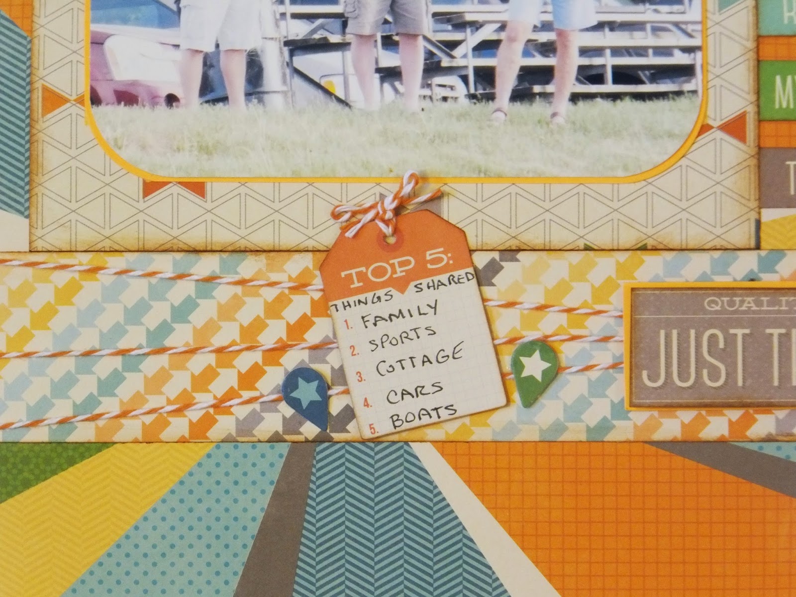 Bee Cee Creativity: Boys Rule Scrapbooking Kit.. and the men in my life