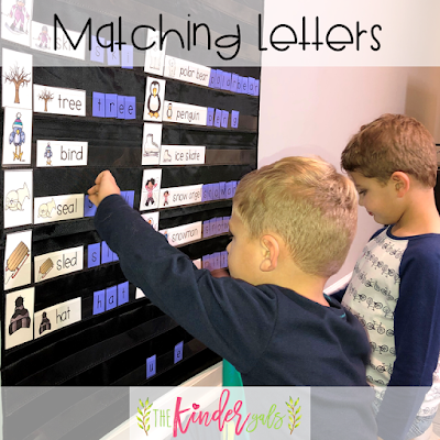 KinderGals: 6 Ways to Use the Pocket Chart in January