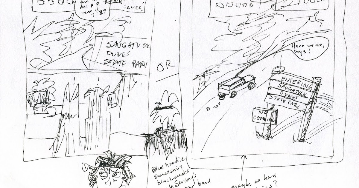 Scribbling With Spirit: First Sketches for A Memoir Comic