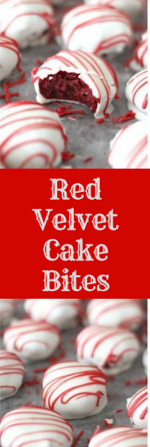 Red Velvet Cake Bites | Savoury Recipes