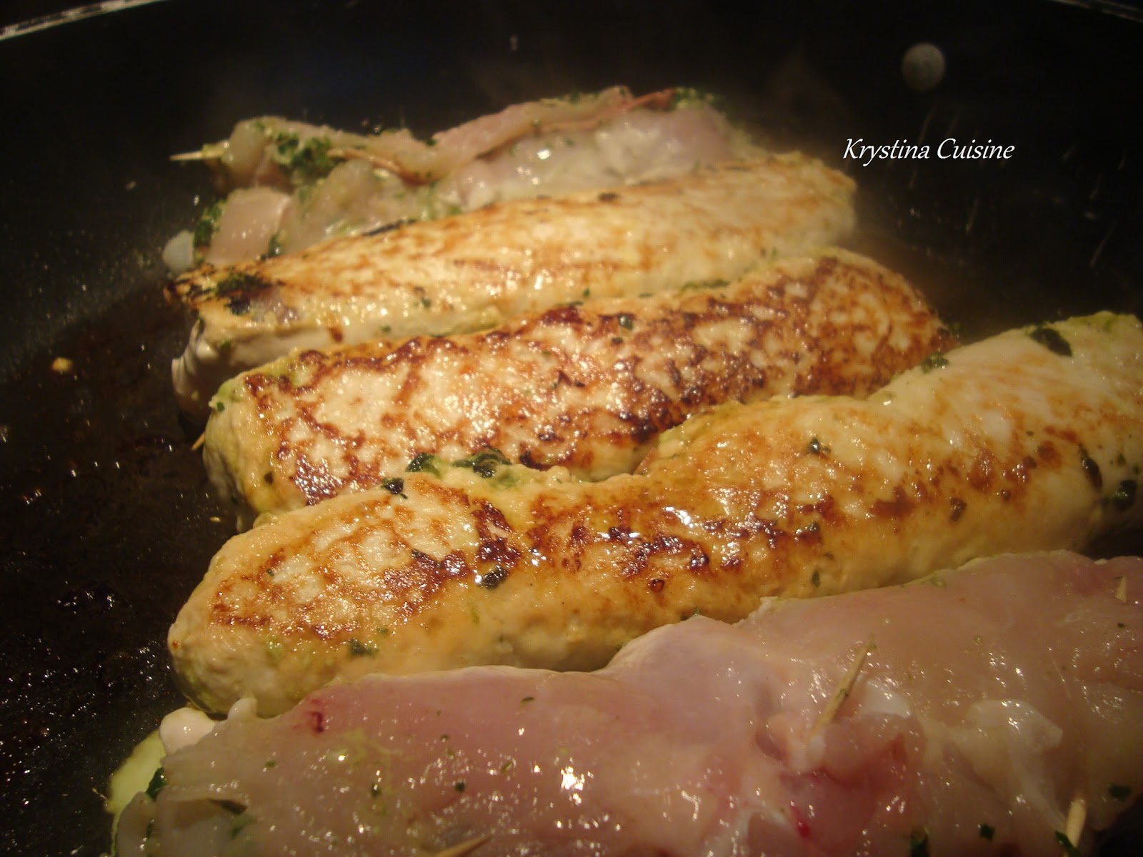 Krystina cuisine: Roulade de volaille farcie