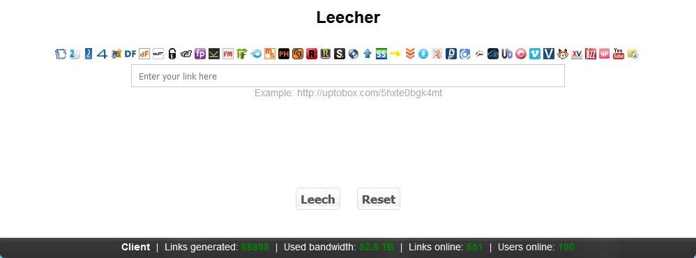 Premium Link Generators: Uploaded, Filefactory, Uptobox, Rapidgator ...