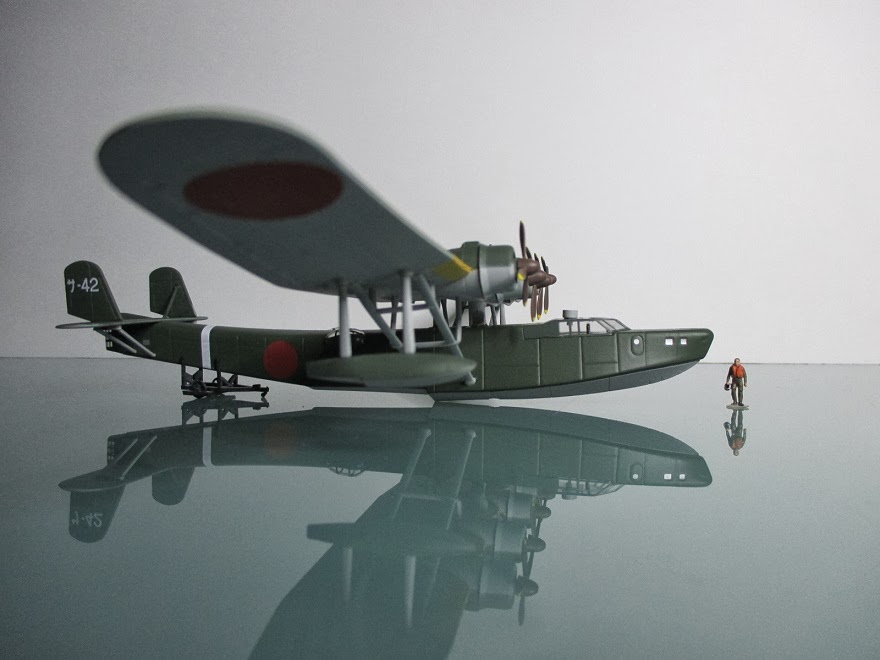 1/144 airbattle: 1/144 Kawanishi H6K "Mavis" - by Altaya (Ixo)