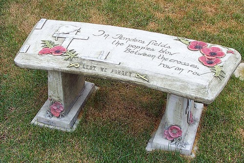 benchsite: Poetry Please? Benches for World Poetry Day