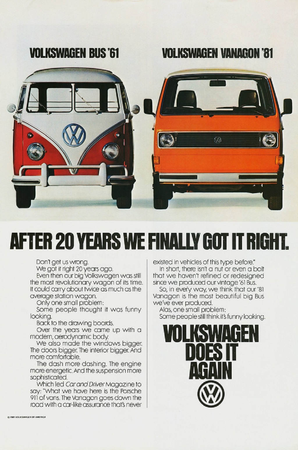 bugcartel: vw transporter reklámok werbung T1,T2