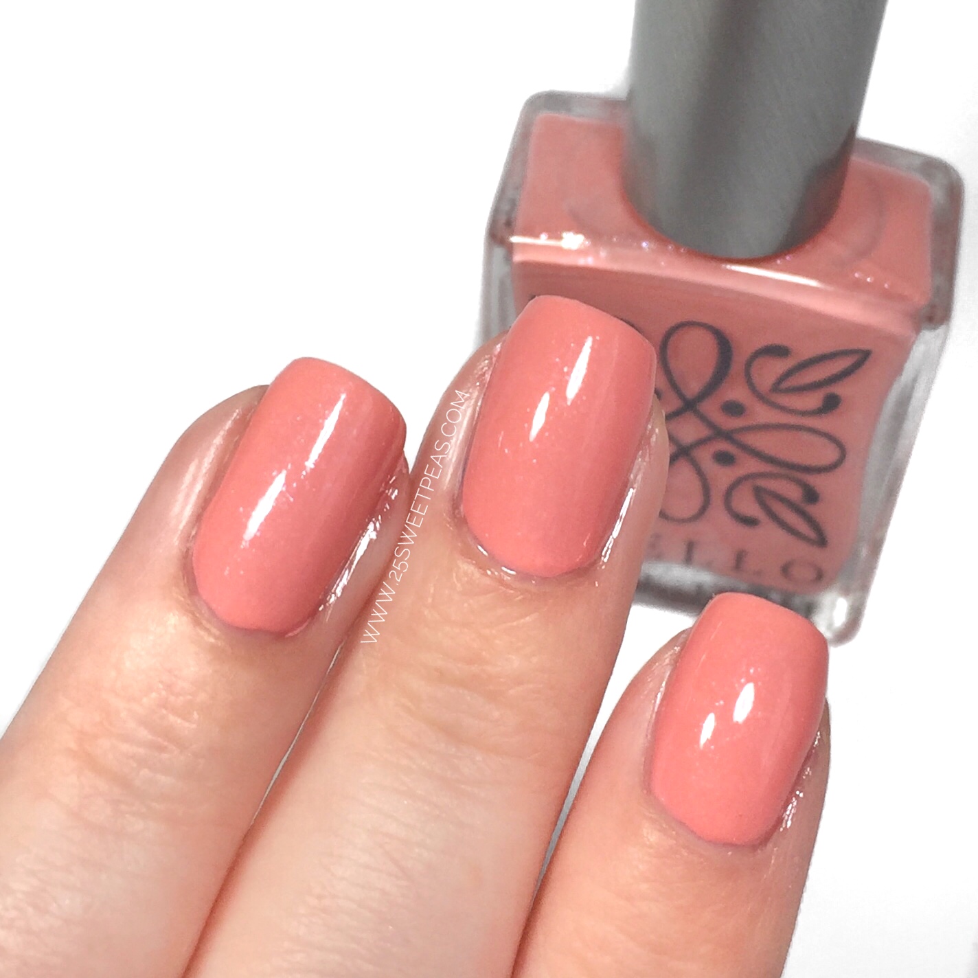 Shello Polish Swatch & Review — 25 Sweetpeas