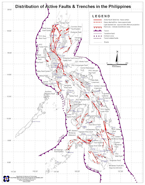 Natural Science: A Learning Portfolio: PHILIPPINE FAULT LINES AND TRENCHES
