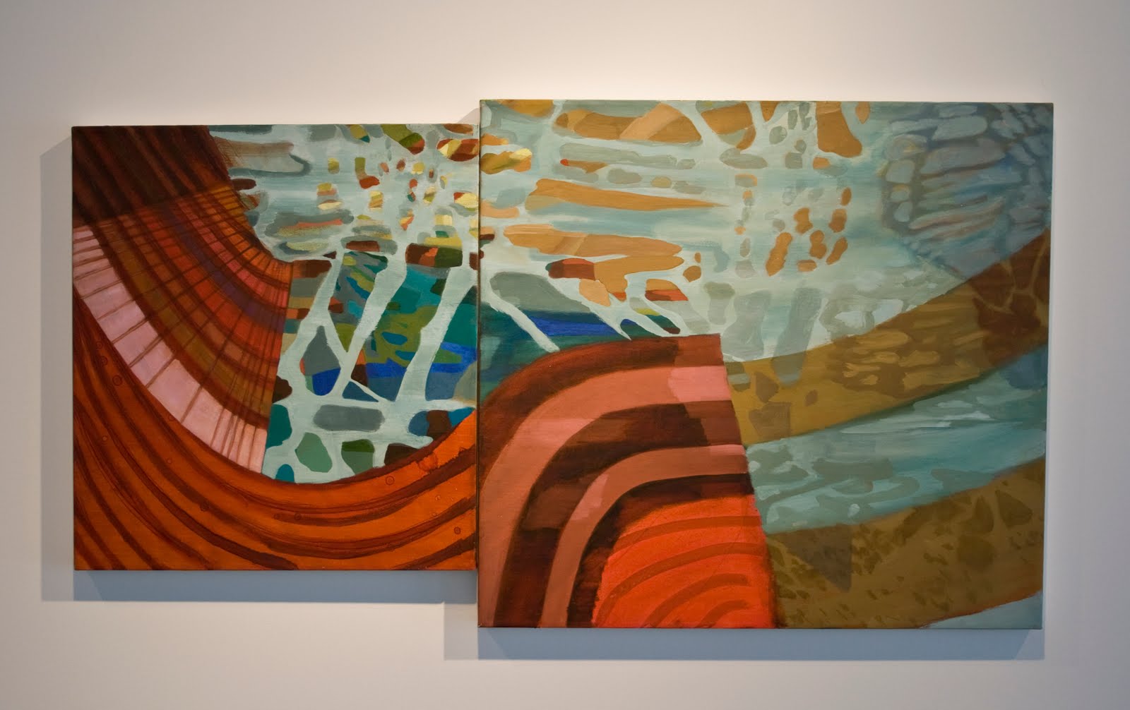 Shorttage: Video Villa new paintings by Barbara Grad at Kemper Crossroads