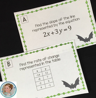 Booo!!! Middle School Math Halloween Activities | Learning Made Radical