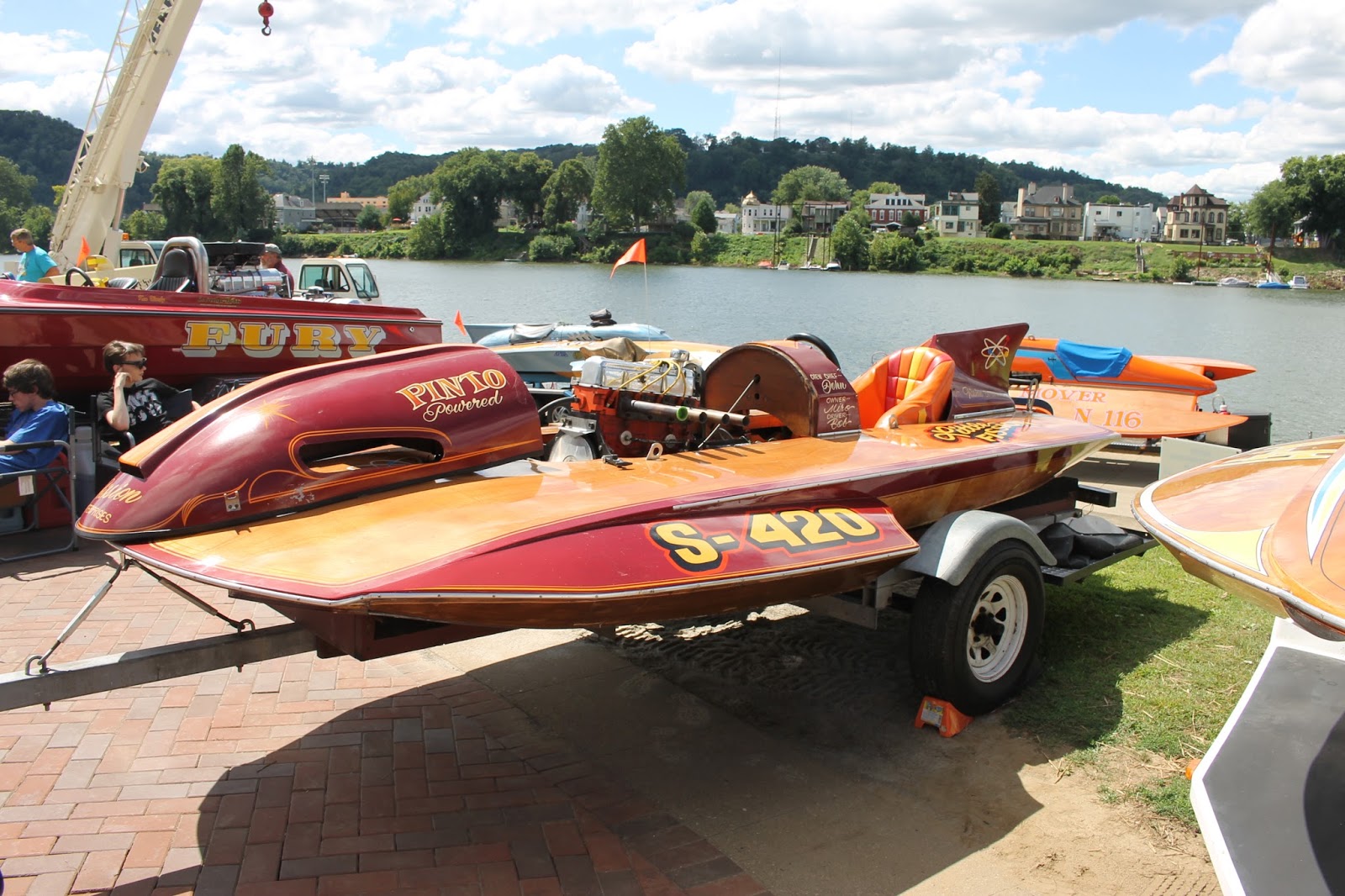 1971 Lola T-192 Formula 5000: 2016 Wheeling Vintage race boat Regatta ...
