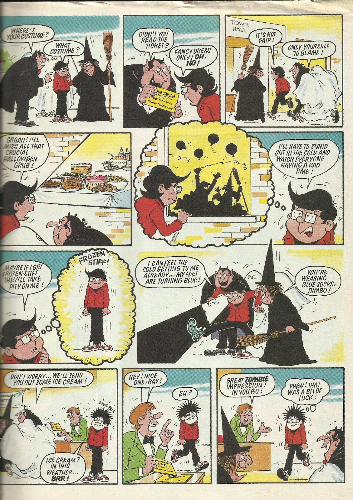 Deadpan Flook and The Blog Of Stuff!: Spooktakular British Comic Strips!