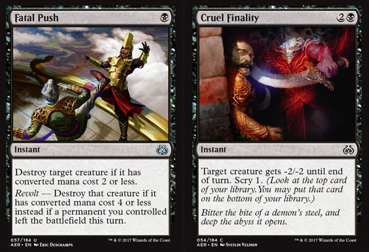 Magic the Gathering Adventures: Aether Revolt Review: Black