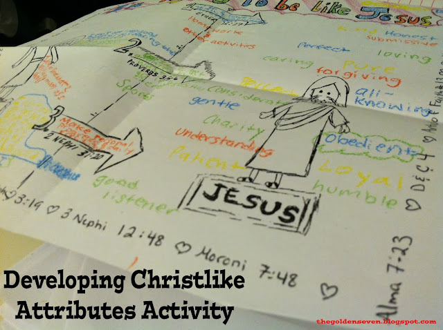 Family Home Evenings and more....: Developing Christlike Attributes Lesson