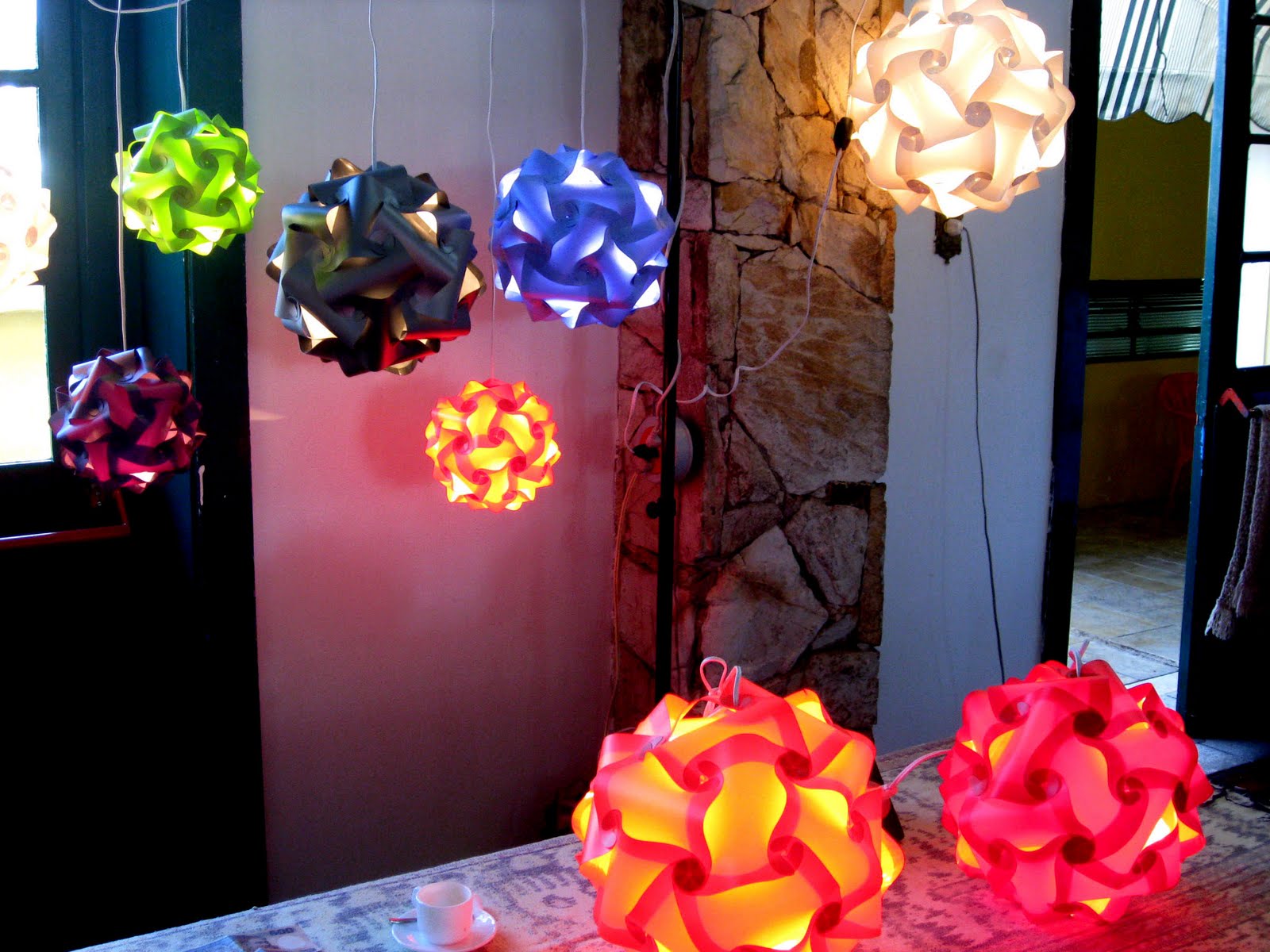 educ@rt: Candeeiros com materiais reciclados