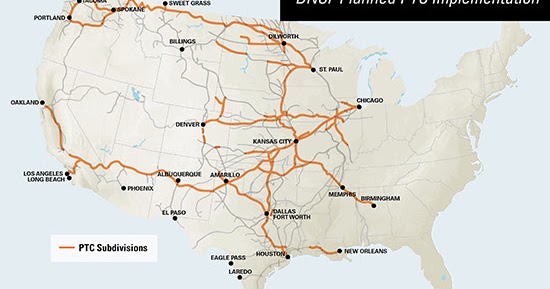 Industrial History: BNSF update on implementing PTC