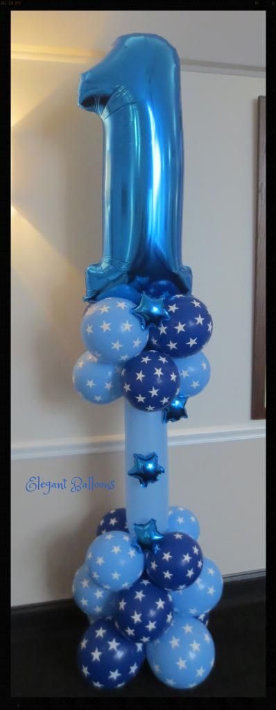 The Very Best Balloon Blog: 1st Birthday Celebrations Part 1