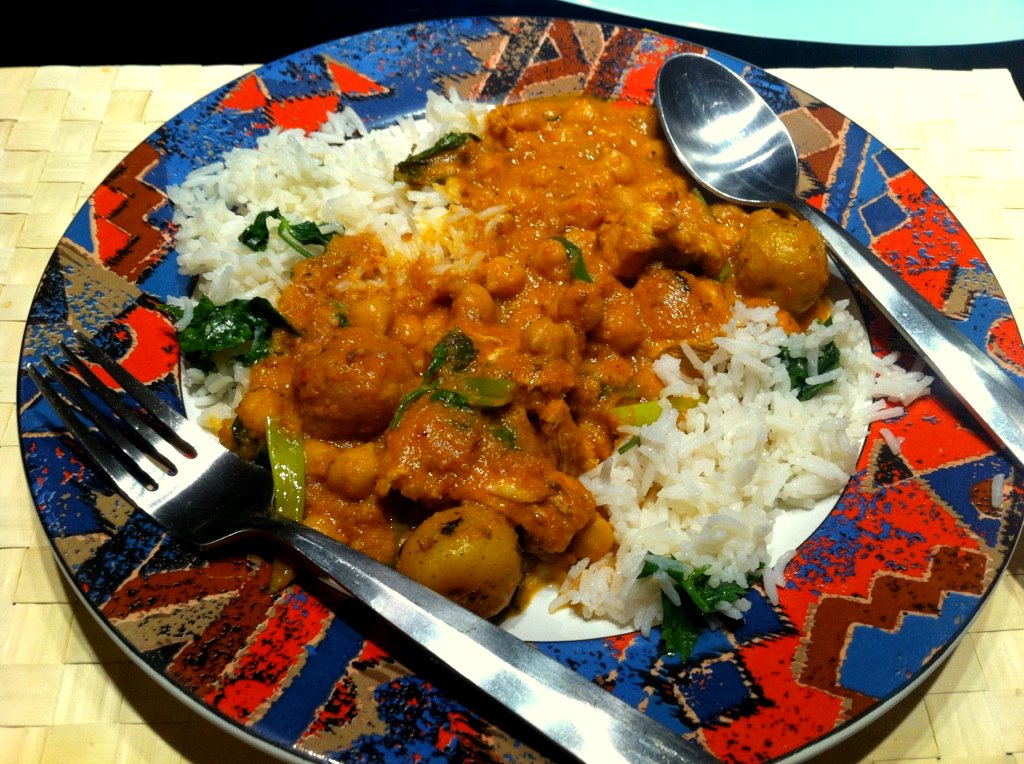 Journey Through Spice: Chicken Chana