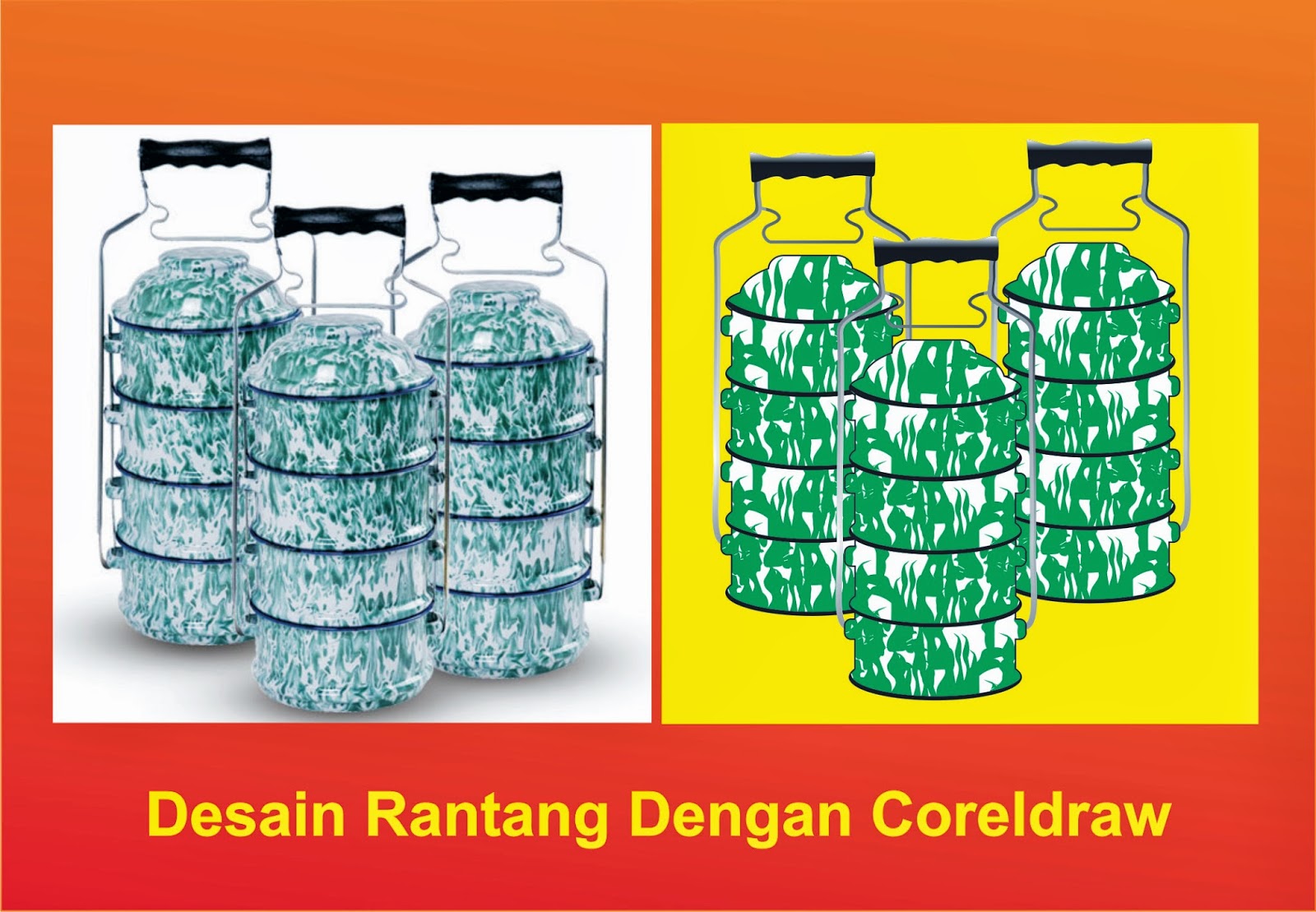 Desain Rantang Dengan CorelDRAW