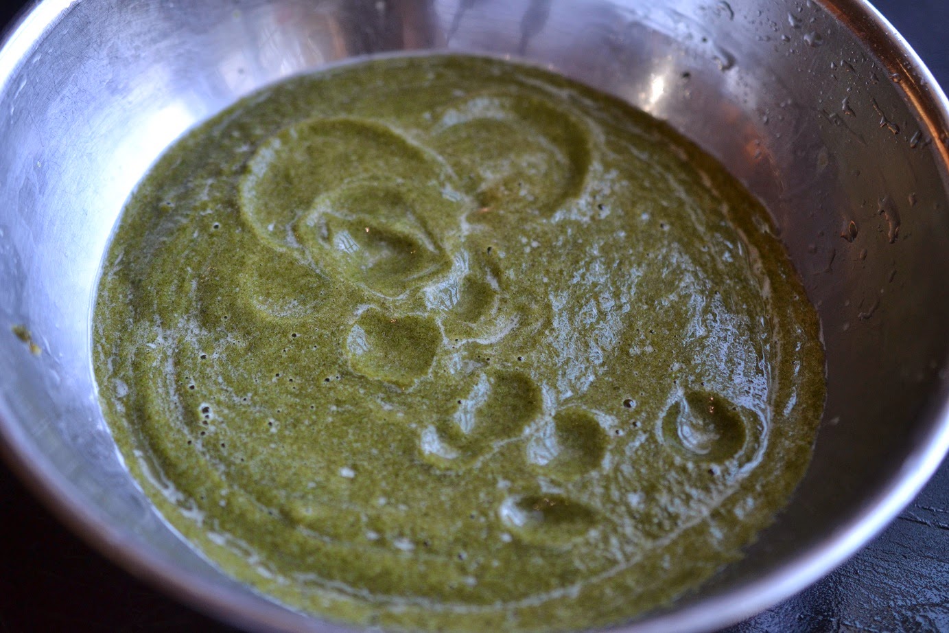 Greedy Girl : Ackee and saltfish patty in a callaloo crust