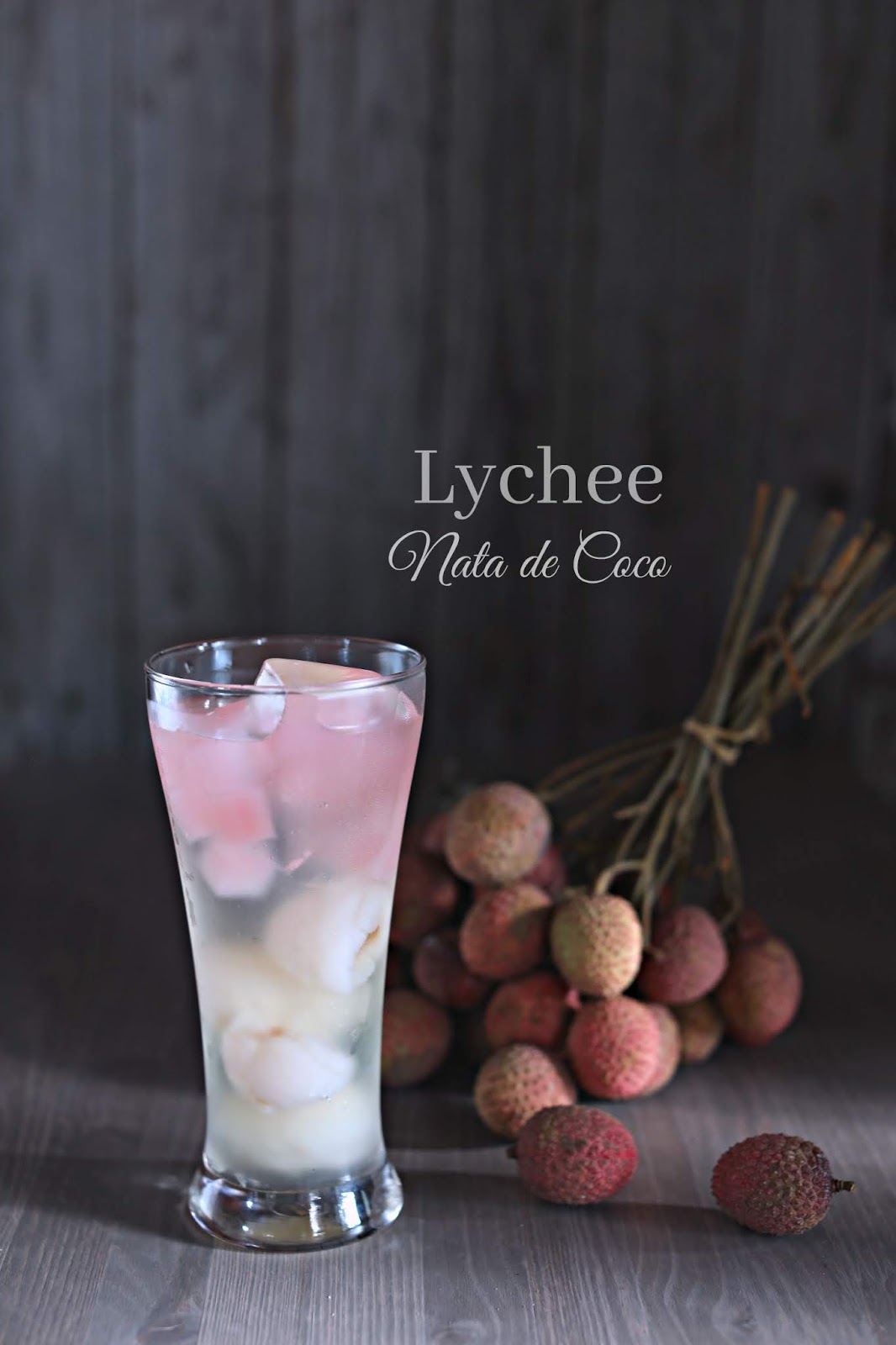 Lychee Nata De Coco - masam manis