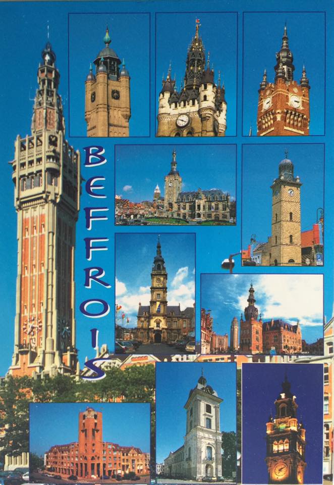 My UNESCO World Heritage Postcards: Belgium - France - Belfries of ...
