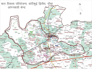 BANDIKUI DOCUMENTRY: Bandikui City Map 31/12/2018
