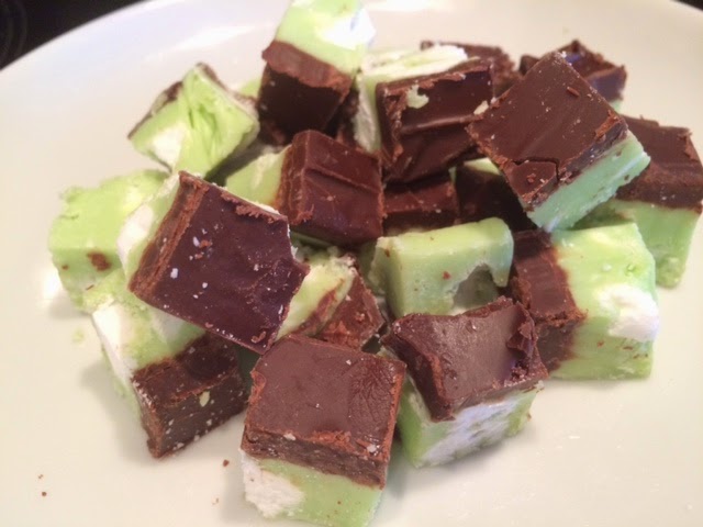 Lekker eten met Marlon: After eight Rocky Road Fudge