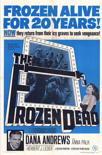 Good Efficient Butchery: Cult Classics Revisited: THE FROZEN DEAD (1966)