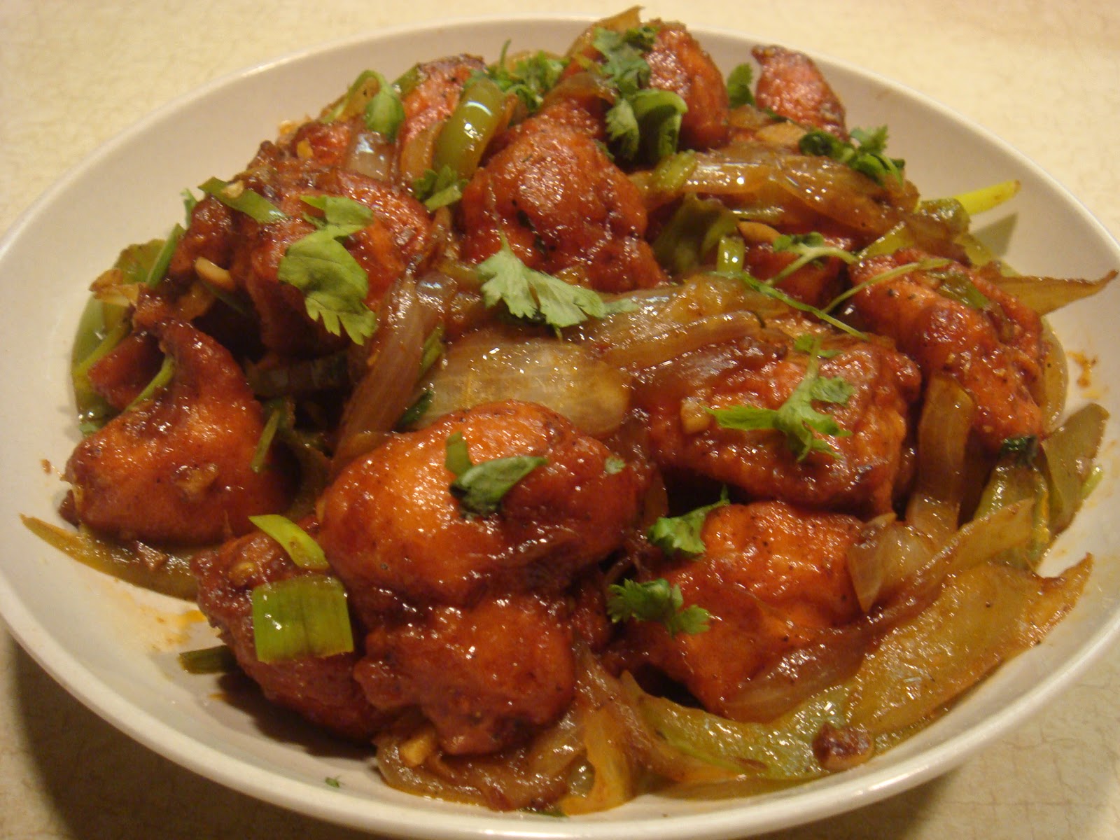 Subhra's Kitchen: Chilli Chicken
