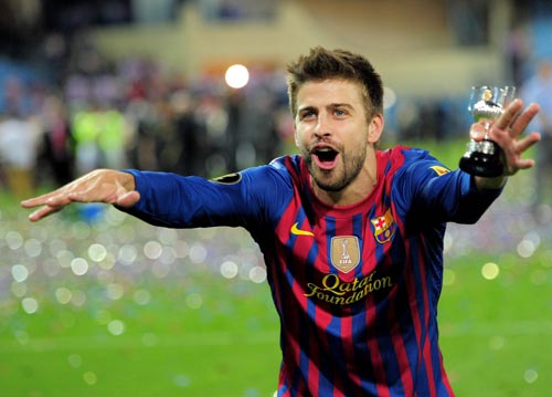 New Sports Stars: Gerard Pique Best Footballer Photo 2012