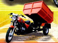 Go Clean Indonesia: Motor Roda Tiga (Sampah, Box, Bak, Kios)