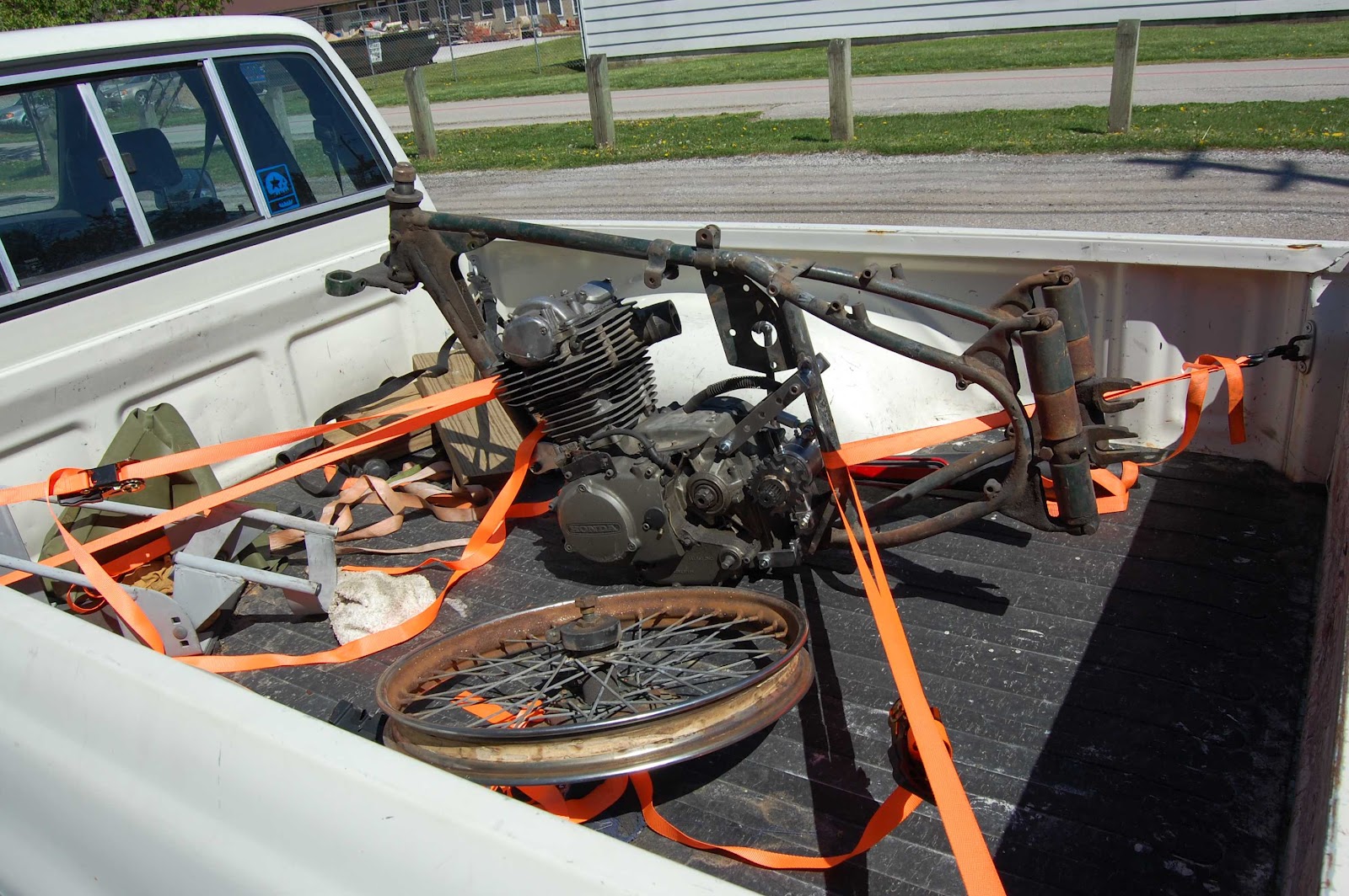 R4L: Ariel colt / XL350 hybrid = The pony