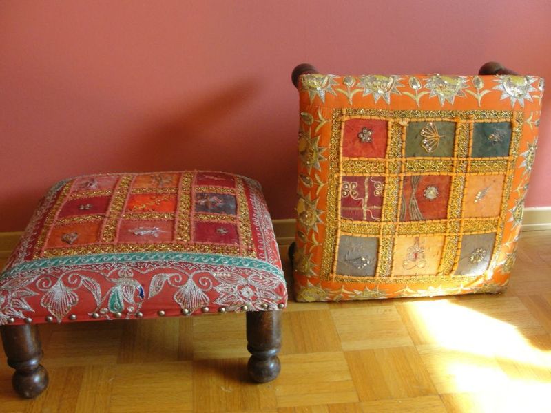 Sit in Indian Style.