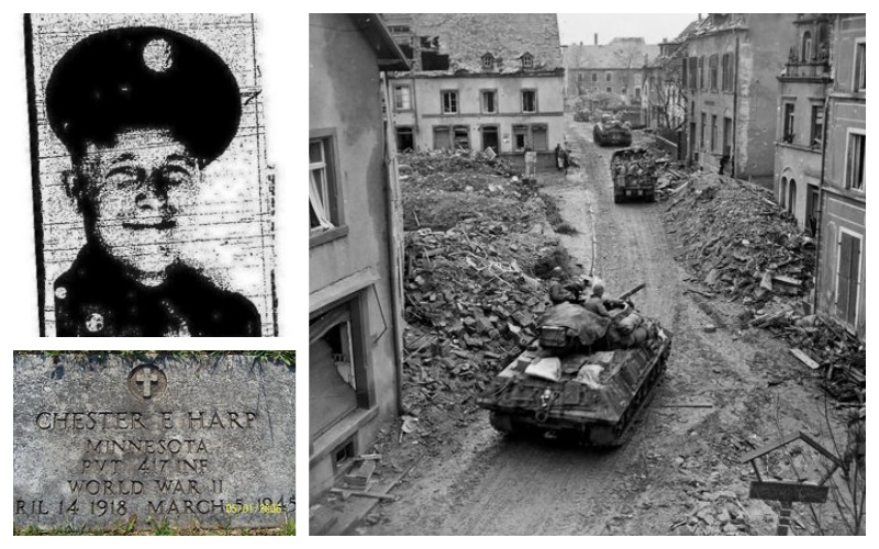 WW2 Fallen 100: WW2 Fallen - Chester Harp, 76th Infantry Division