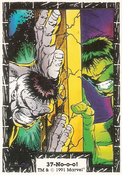 Cracked Magazine and Others: Incredible Hulk Trading Cards 1991