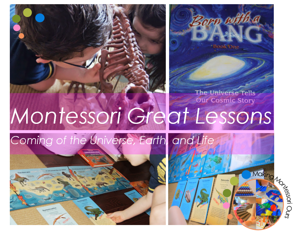 Montessori Great Lessons - Part 1 Coming of the Universe, Earth, and ...