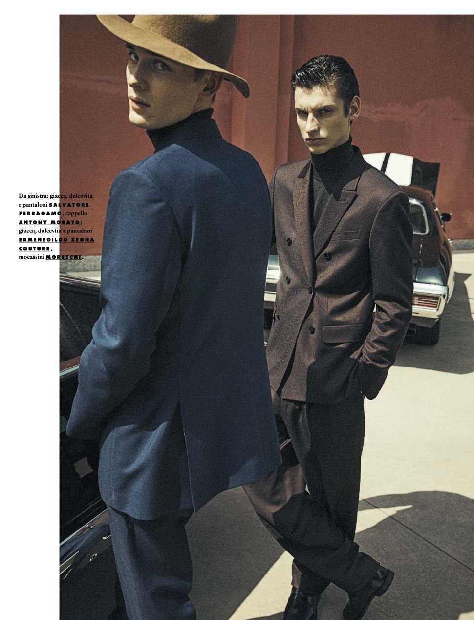 'At Speed': Editorial por Stefano Galuzzi para GQ Italia