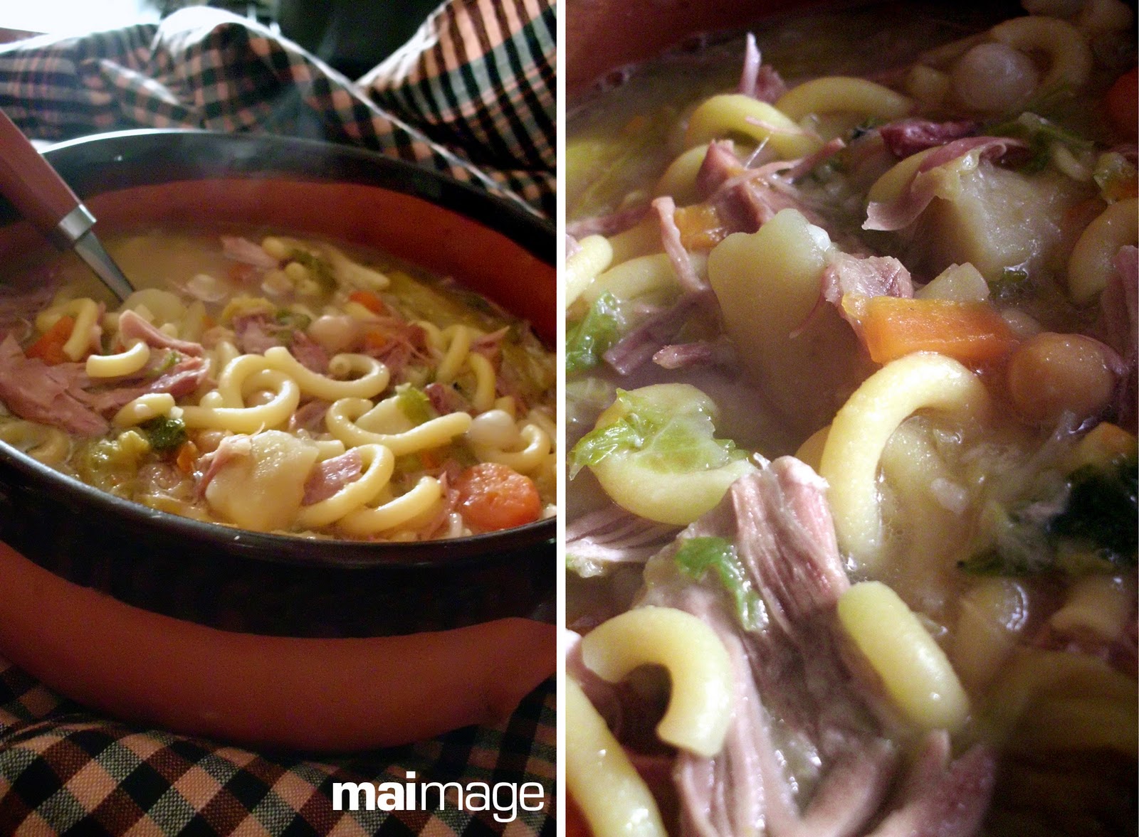 il colore della curcuma: ESCUDELLA catalana, barrejada o de pagès per ...