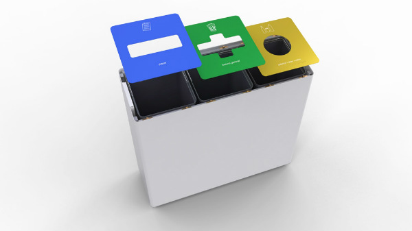 Vita recycle bin for proper indoor waste collection system - Spyful ...